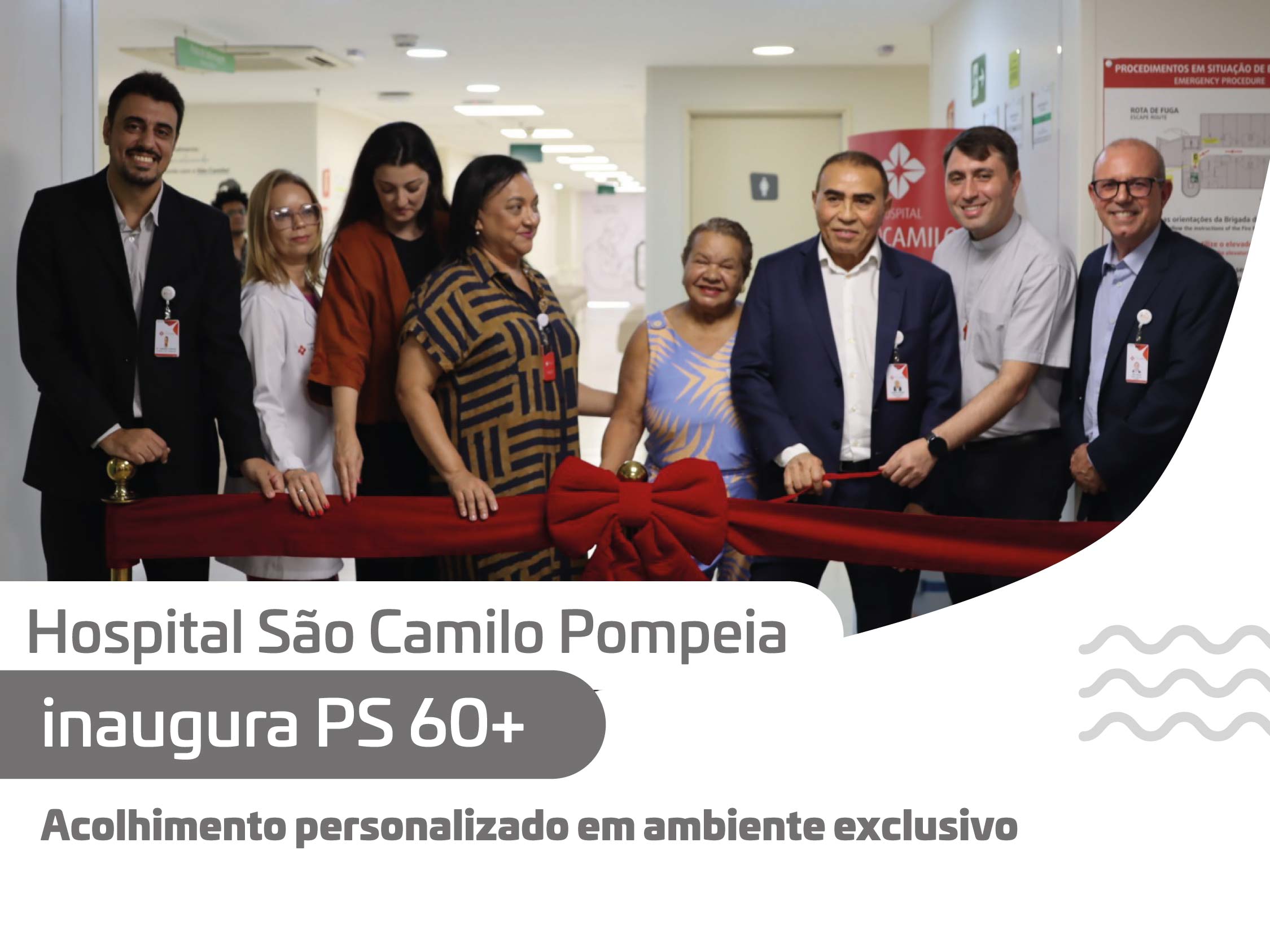São Camilo Pompeia inaugura Pronto-Socorro 60+ - Hospital São Camilo