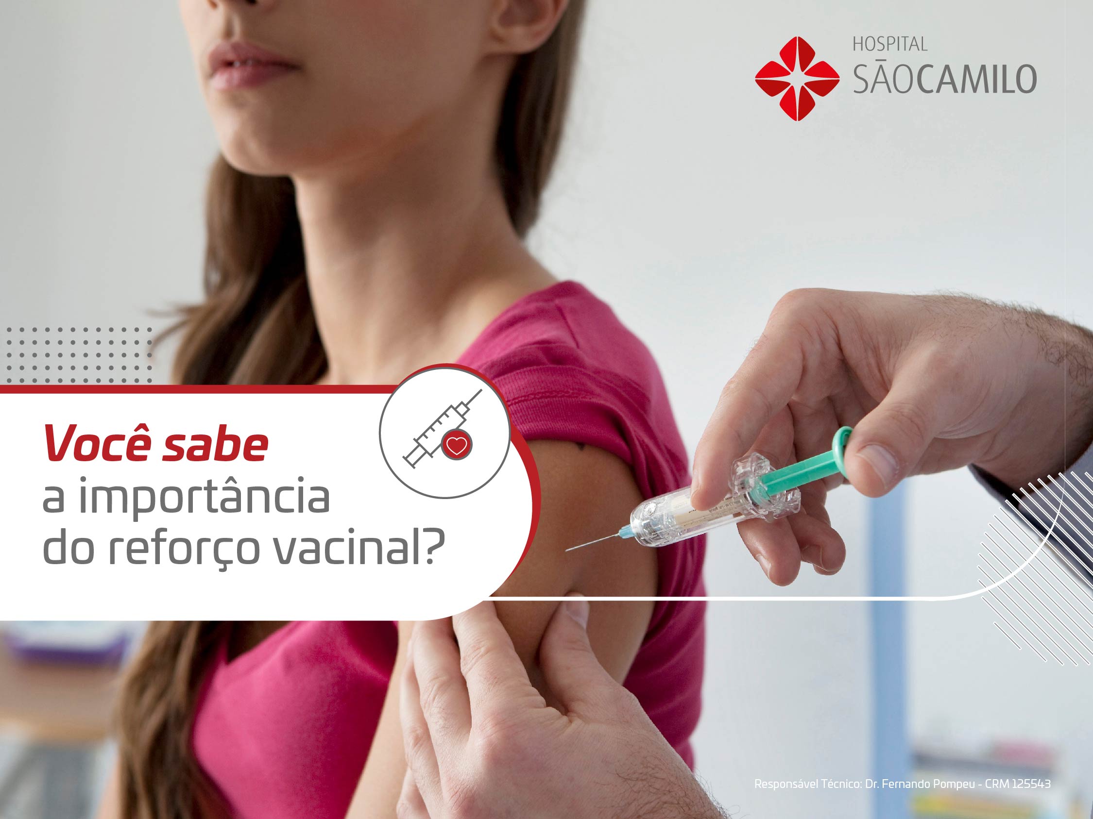Você sabe a importância do reforço vacinal? - Hospital São Camilo