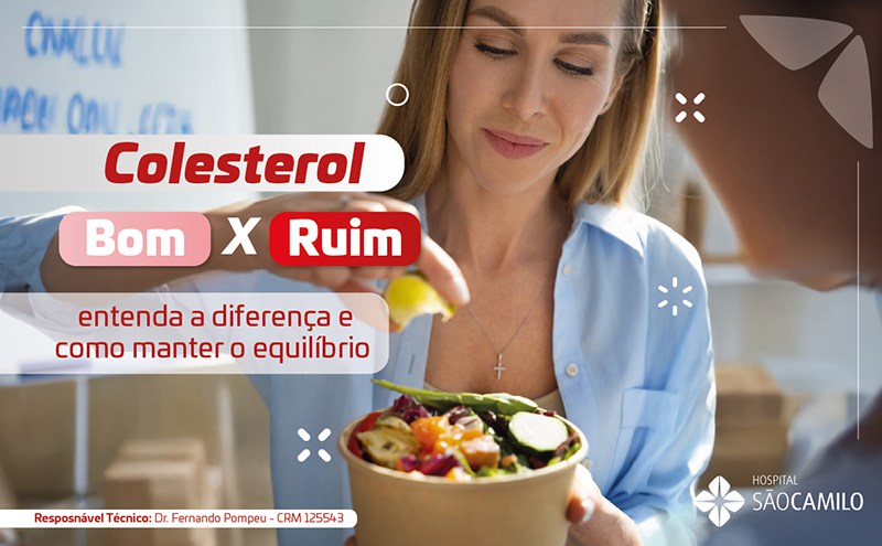 Colesterol bom x ruim: entenda a diferença e como manter o equilíbrio ...